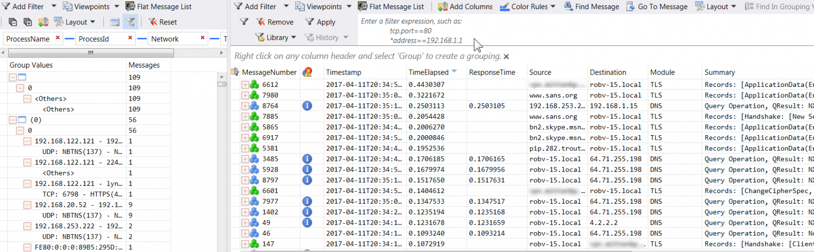 Packet Captures Filtered by Process - SANS Internet Storm Center